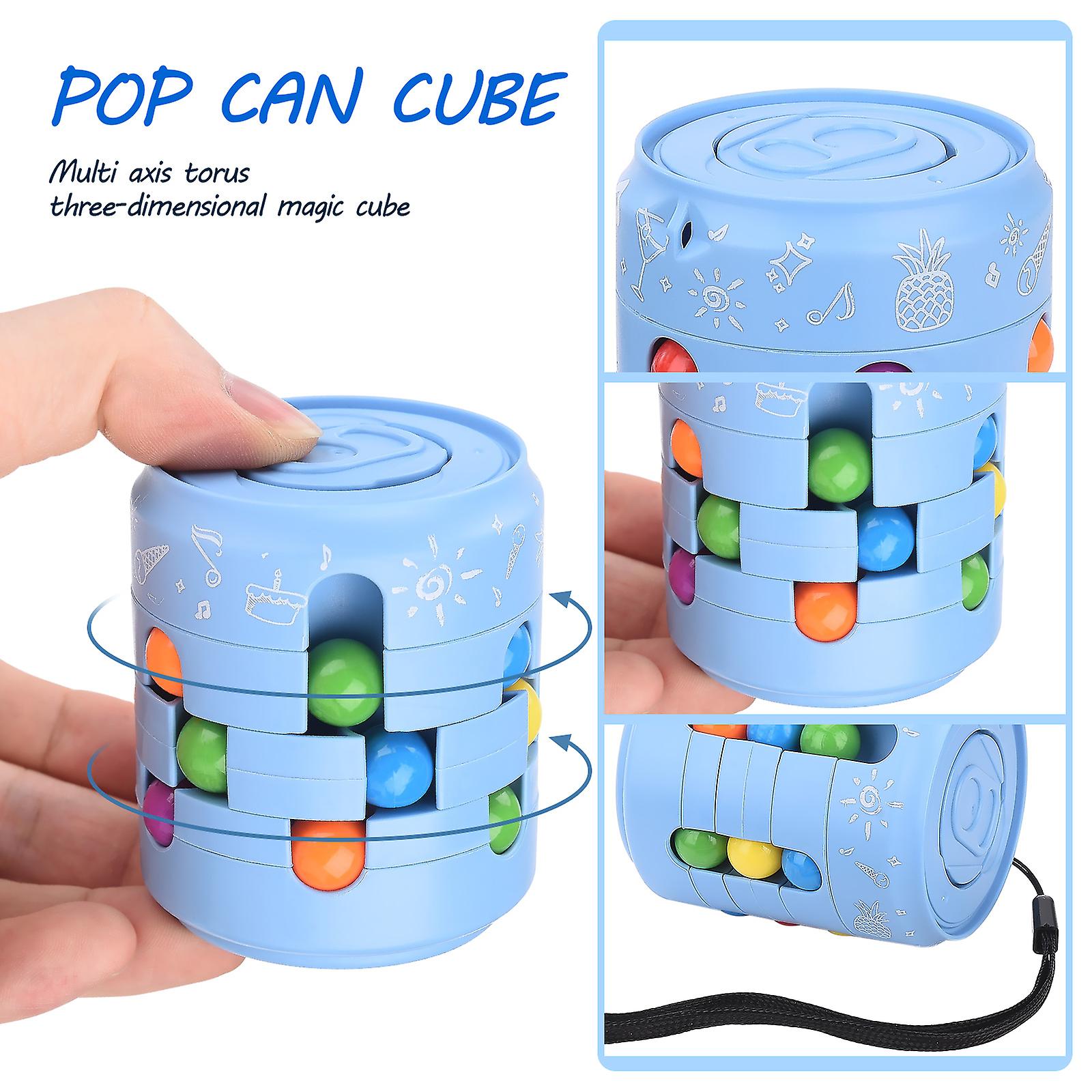 3D Rotating Magic Colorful Bean Cube – Luxe Cart