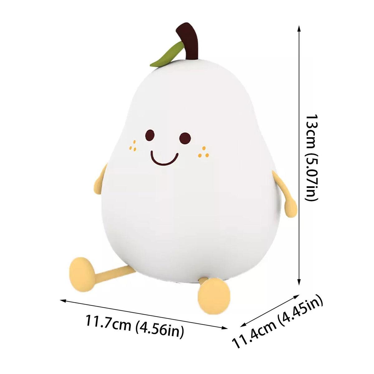 Spongy Squishy Cute Pear Night Lamp – Luxe Cart